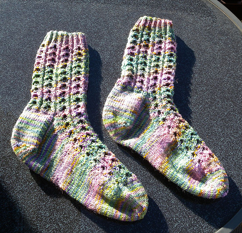 Ravelry: Wannabe Spring Socks pattern by Margot Stock