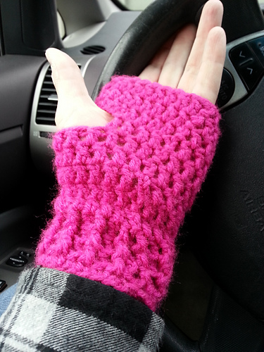 Ravelry: Knight's Gauntlet Fingerless Gloves pattern by Margrit Collier