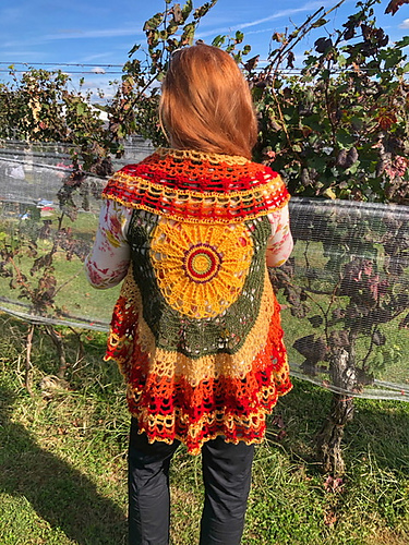 Ravelry: Sunflower Circle Vest pattern by Alysha Gaskill