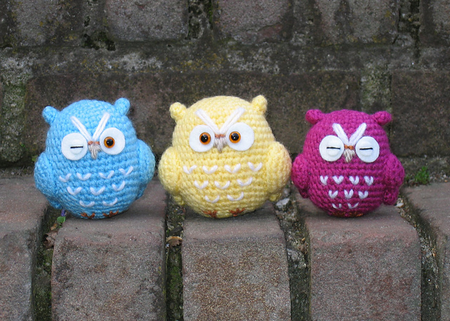 Ravelry: 15 Owl Family pattern by Maki Maki