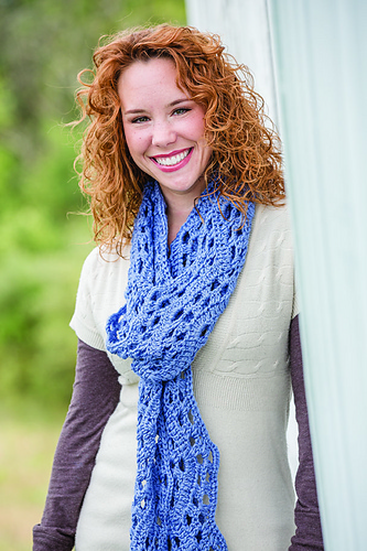 Ravelry: Wide Ripple Scarf pattern by Marie Segares