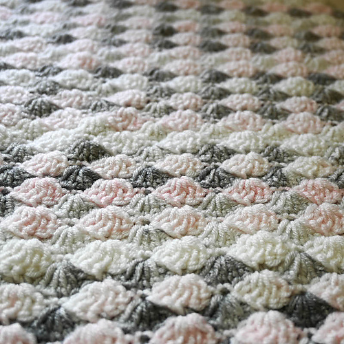 Ravelry: Triangular Shell Stitch Shawl pattern by Marie Segares