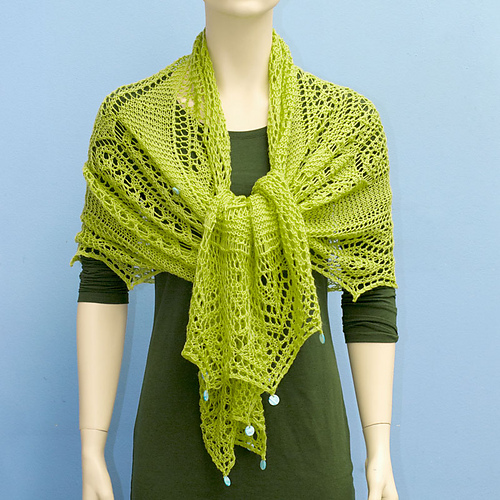 Ravelry: DIY LACE DEFINITION SCARF1403-026 pattern by Marijke Lennards