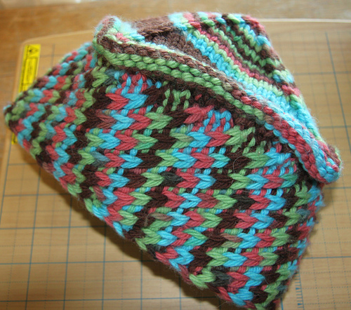 Ravelry: Diagonal Rib, Bulky Hat pattern by MarinJaKnits