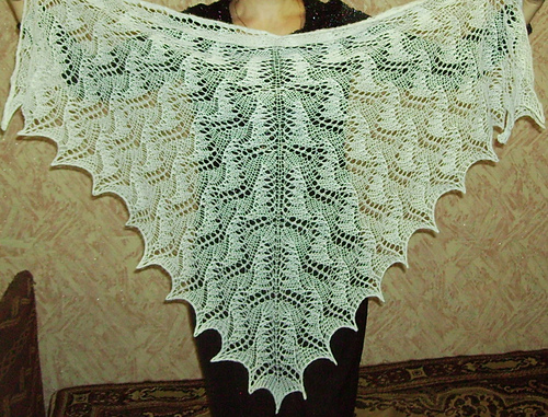 Ravelry: Luna Moth Shawl pattern by Shui Kuen Kozinski