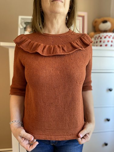 Ravelry: Summer Sailor Top pattern by Laura Menéndez