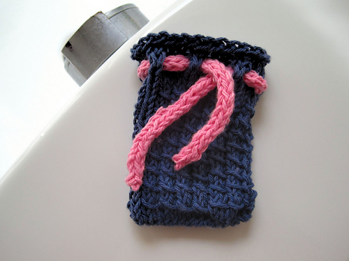 Ravelry: SSS1 (Simple Soap Sack 1) pattern by Rachel Colabello