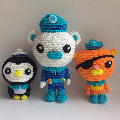 Ravelry: The Octonauts pattern by Mariya Kozlova
