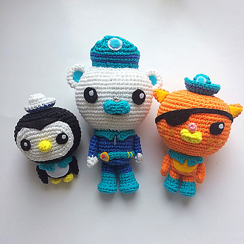 Ravelry: The Octonauts pattern by Mariya Kozlova