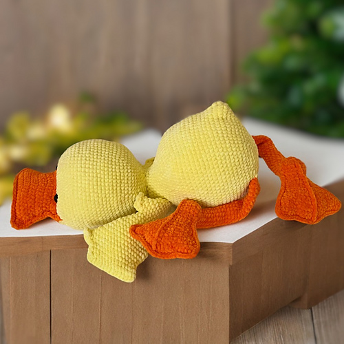 Ravelry: Big Duckling pillow pet pattern by Maria Stany