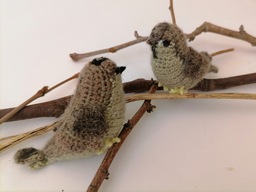 Ravelry: Realistic Sparrow pattern by Maria Stany