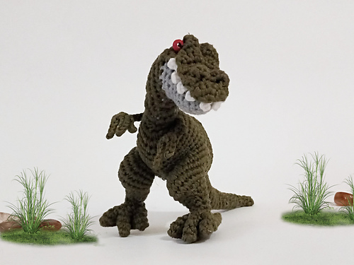 Ravelry: T REX Tyrannosaurus Rex pattern by Maria Stany