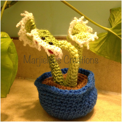 Ravelry: Venus Flytrap pattern by Marjorie McNulty