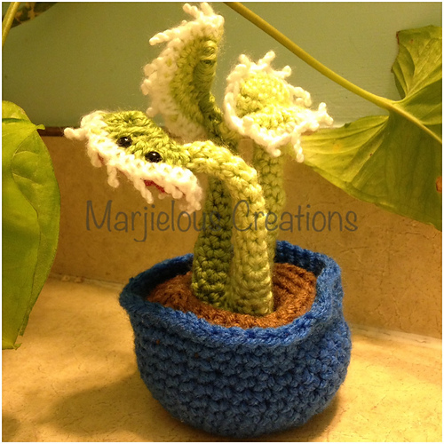Ravelry: Venus Flytrap pattern by Marjorie McNulty