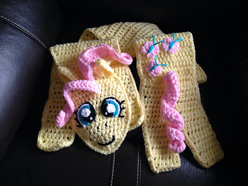 Ravelry: mlp cute pony scarf pattern by Marjorie McNulty