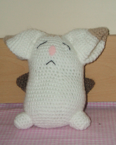 Ravelry: Crystal Chronicles Moogle pattern by Jessie Correa