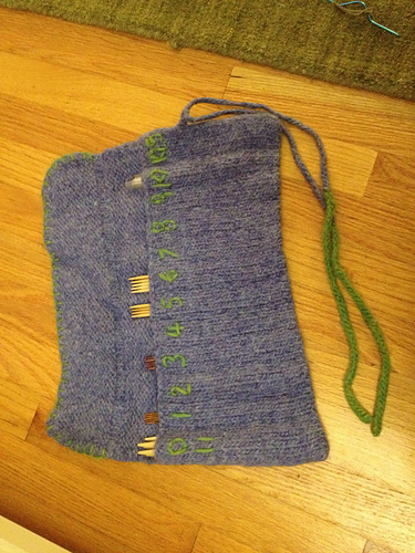 Ravelry: Knitting Needle Roll pattern by Nita Brainard