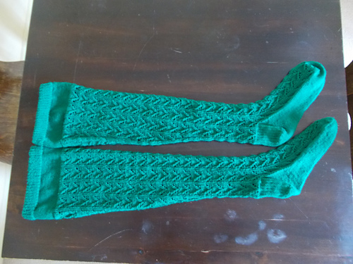 Ravelry: Lace Pattern Stockings pattern by Patons & Baldwins