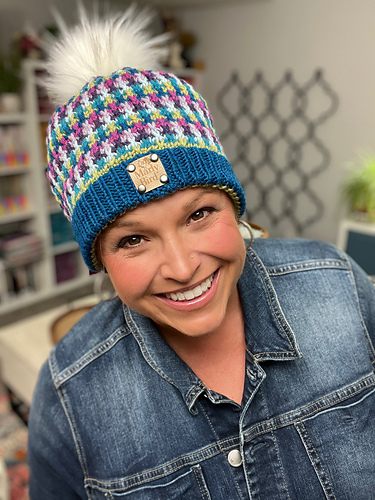 Ravelry: Pixel Pop Knit Hat pattern by Marly Bird