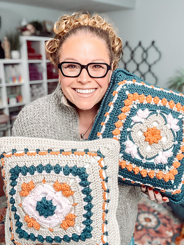 Ravelry: Sweetcorn Crochet Motif Pillow pattern by Marly Bird and Robyn ...