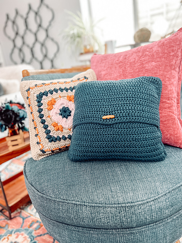 Ravelry: Sweetcorn Crochet Motif Pillow pattern by Marly Bird and Robyn ...