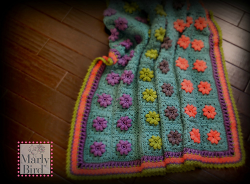 Ravelry: Blooming Granny Square pattern by Marly Bird