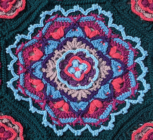Ravelry: Monet Crochet Blanket pattern by Marly Bird and Robyn Chachula