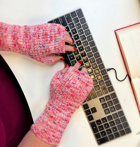 Ravelry: More Than Just Socks Fingerless Mittens pattern by Marly Bird