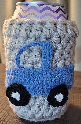 Ravelry: Chunky Can Cozy With Appliques pattern by Marsha Sparks