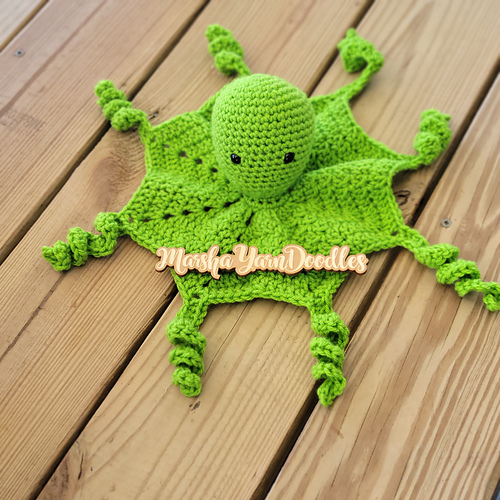 Ravelry: Ozzy the Octopus Lovey pattern by Marsha Sparks