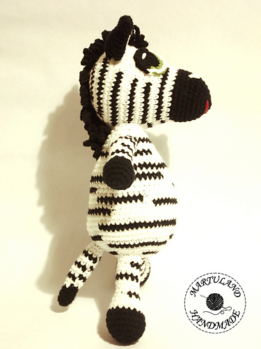 Ravelry: Zebra Zibi pattern by MartulandHandmade
