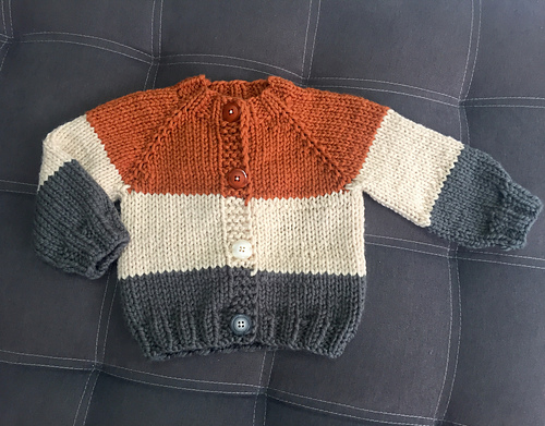 Ravelry: Child Colorblock Cardigan pattern by Maru Fernandez