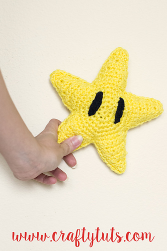 Ravelry: Mario Bros Star Amigurumi pattern by Mary Dickerson
