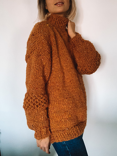 Ravelry: Simple Sweater "Amber" pattern by Maria Sycheva