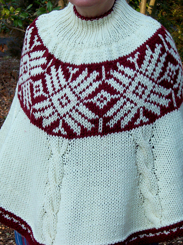Ravelry: Andean Winter Poncho pattern by Mary C. Gildersleeve