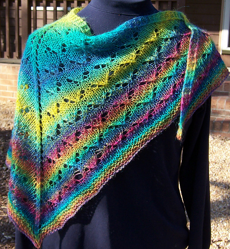 Ravelry: Flight Formation ... a shawl pattern by Mary C. Gildersleeve