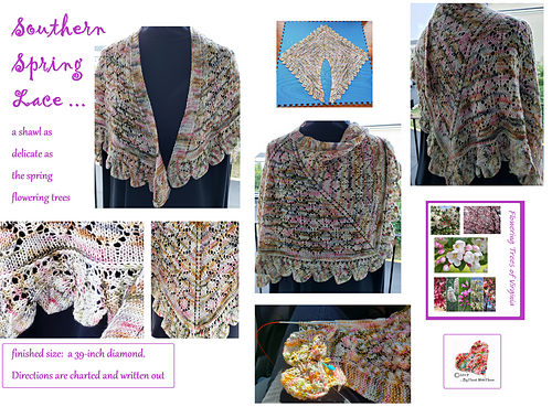 Ravelry: Southern Spring Lace pattern by Mary C. Gildersleeve