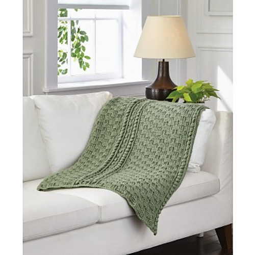 Ravelry: Celtic Afghan pattern by Mary Maxim