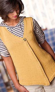 Ravelry: Keep It Simple Vest pattern by Cheryl Beckerich