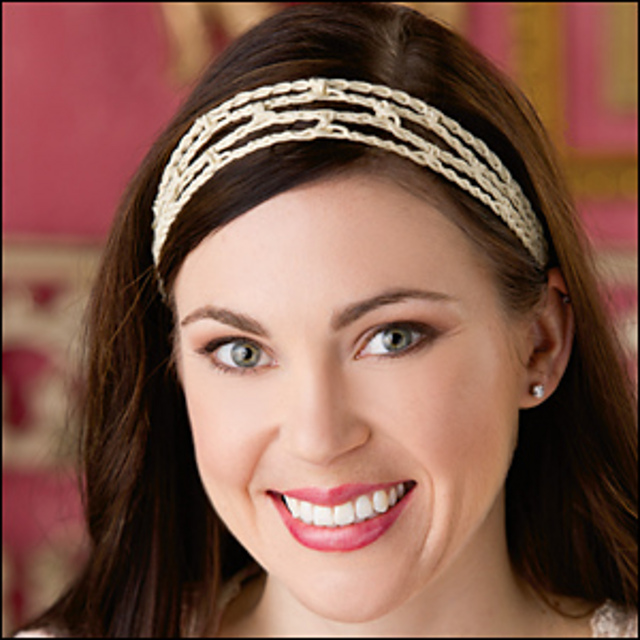 Ravelry: Chain-Link Headband pattern by Jennifer Cirka Jaybird Designs