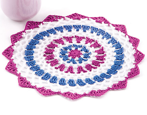 Ravelry: Beginner’s First Doily pattern by Susan Lowman