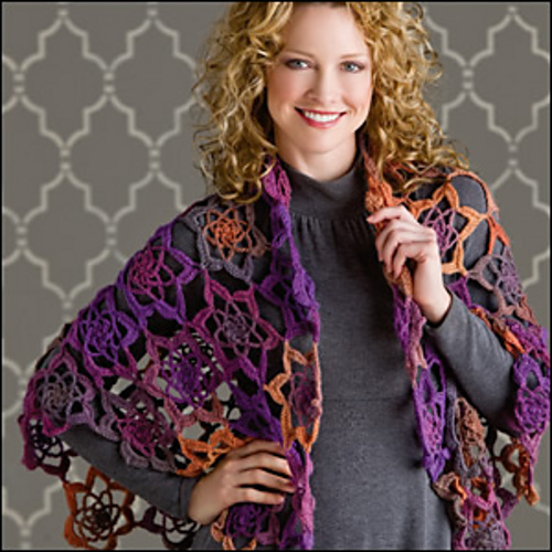 Ravelry: Fall Garden Shawl pattern by Cindy Adams