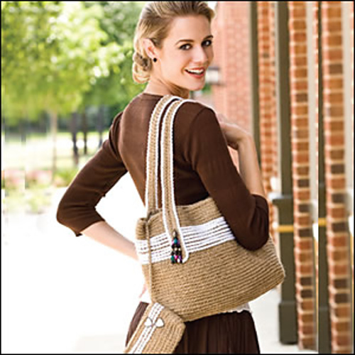 Ravelry: Jute Bag pattern by Wanda Jean Mayhall