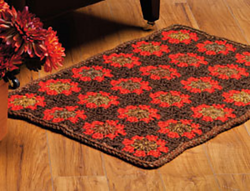 Ravelry: Autumn Fields Rug pattern by Margret Willson