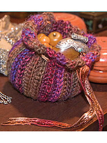 Ravelry: Drawstring Coin Purse pattern by Drew Emborsky