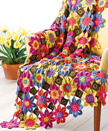 Ravelry: Vivaldi Throw pattern by Shannon Mullett-Bowlsby