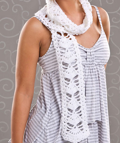 Ravelry: Fan Scarf pattern by Katherine Eng