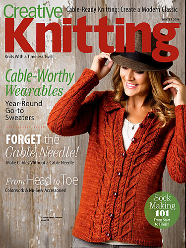Ravelry: Creative Knitting, Winter 2016 - patterns