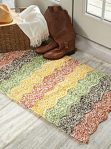 Ravelry: Fall Colors Rug pattern by Tara Cousins