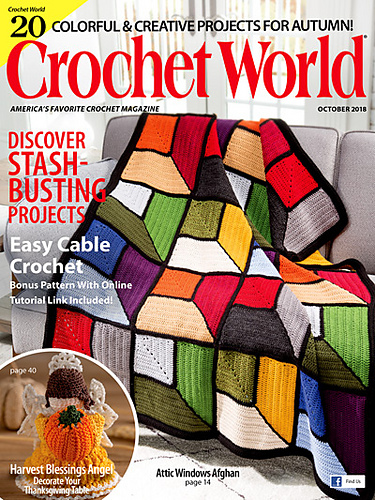 Ravelry: Crochet World Magazine, October 2018 - patterns